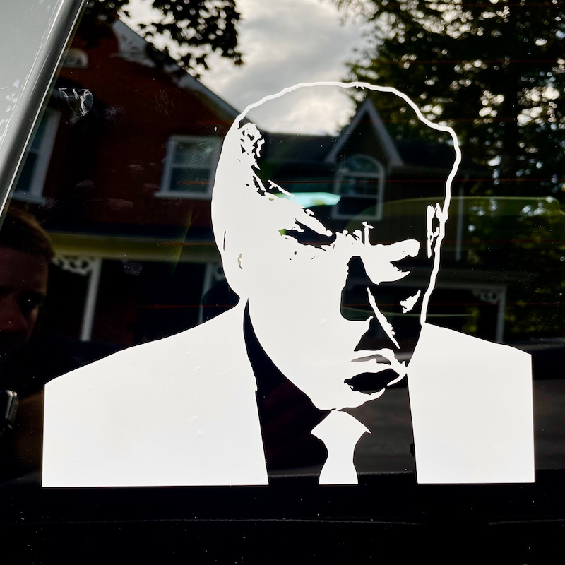Trump Window Decal - Etsy