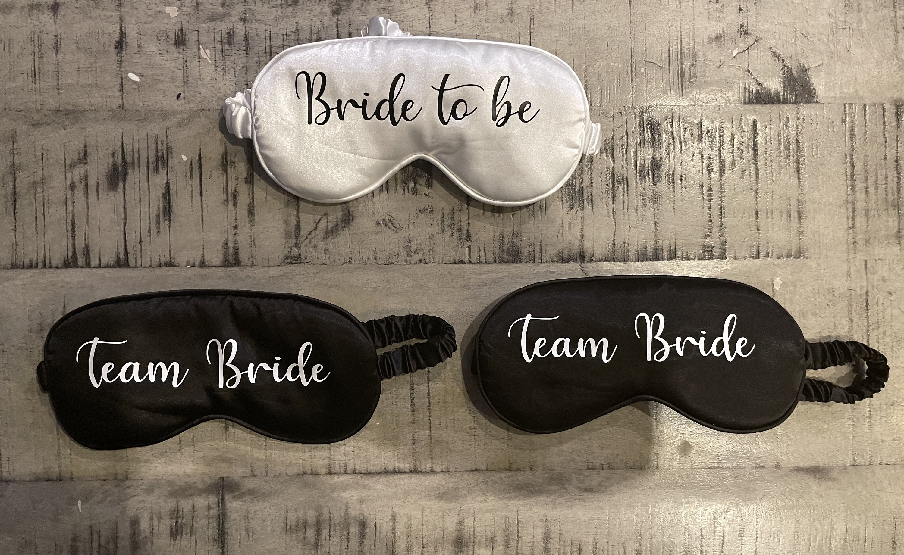 Personalized Sleep Mask Pink With Name JGA Farewell Wedding - Etsy