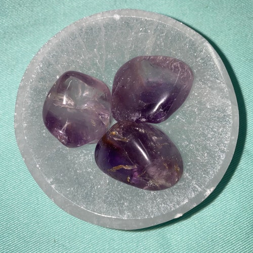 Lilac Amethyst Tumbled Polished Crystal Stone 1 Piece Avg - Etsy