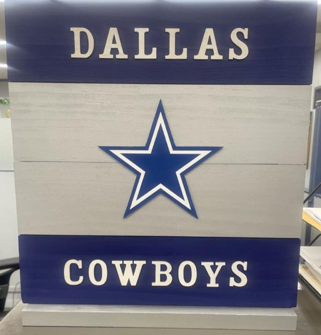 Handcrafted NFL Team Wood Wall /desk Signs - Etsy