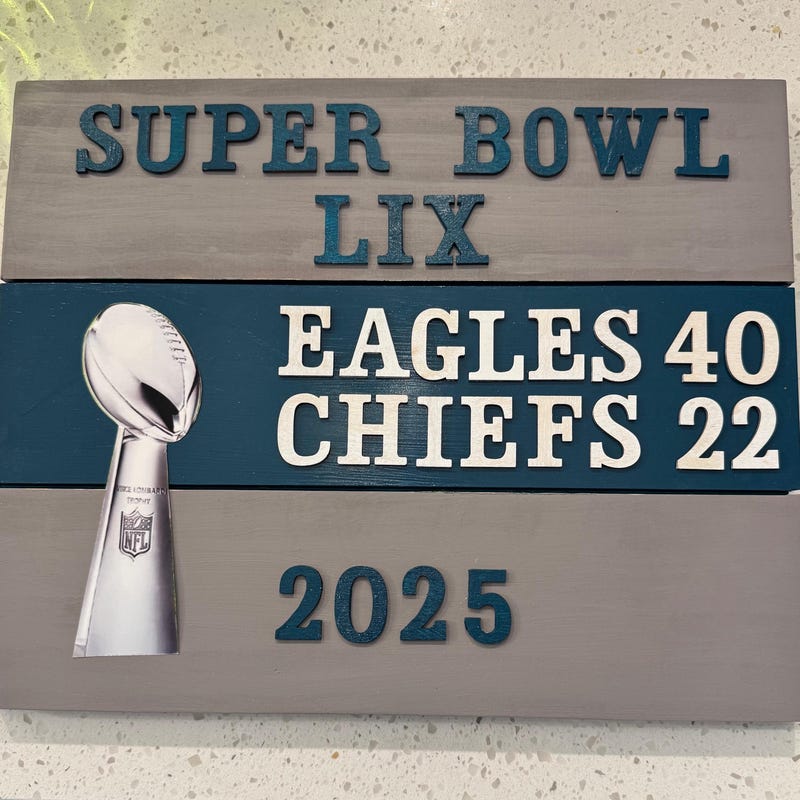 Super Bowl Signs - Etsy