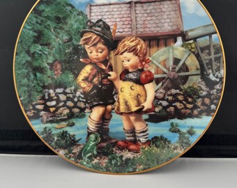 Vintage M.J. Hummel 'squeaky Clean' Plate - Little Companions ...