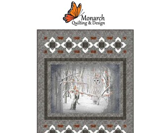 Snowy Owl Panel - Etsy