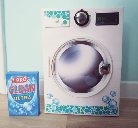 Printable Washmachine - Role Pretend Dramatic Play Printable DIY Toy ...
