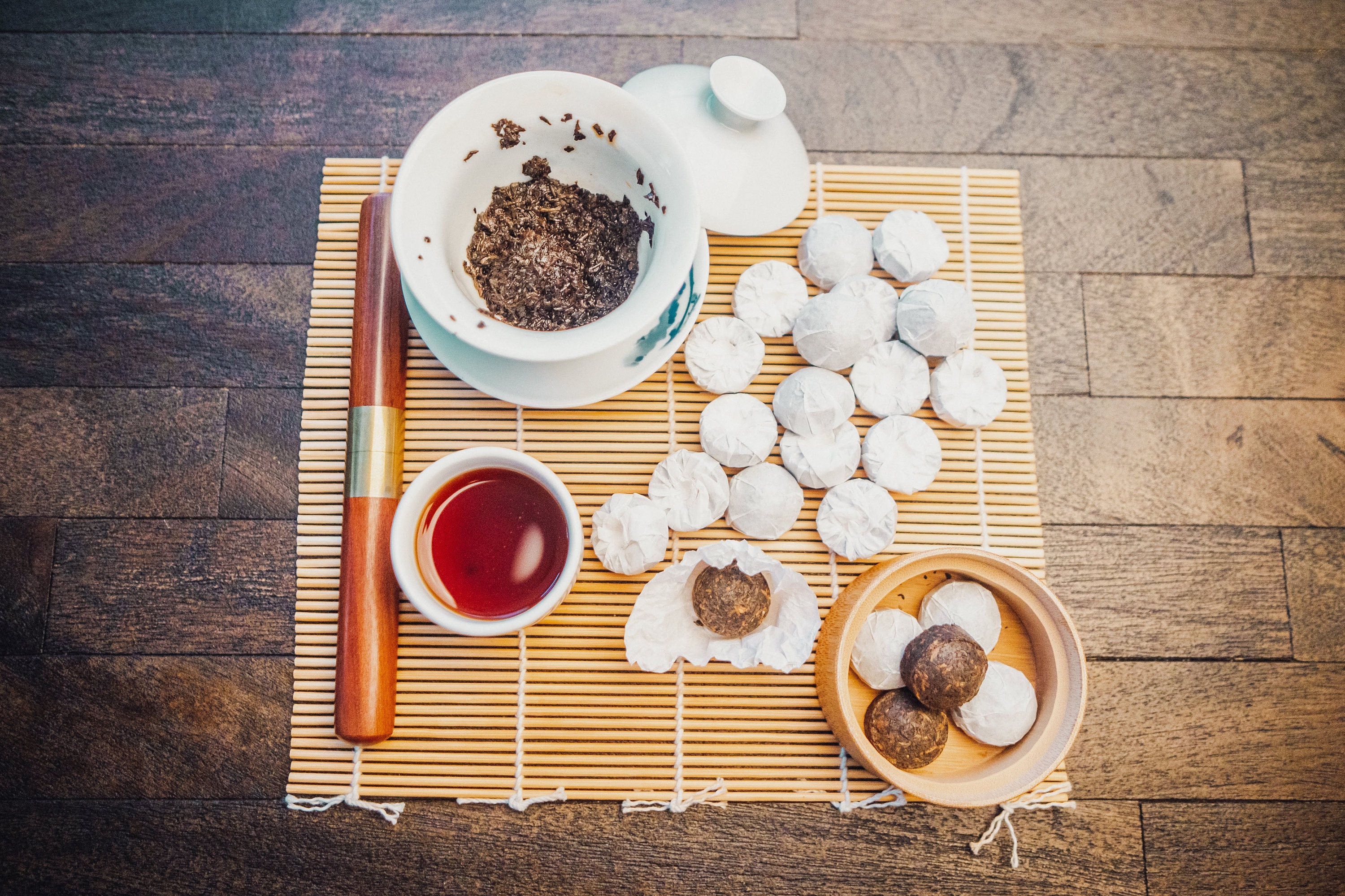 Organic Tuo Cha Pu-erh Tea Cakes | Etsy
