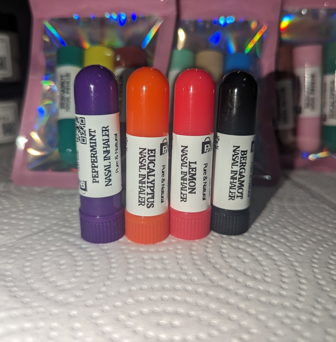 Nasal Inhaler, Smell Training Kit, Sinus & Congestion Relief, Daily ...