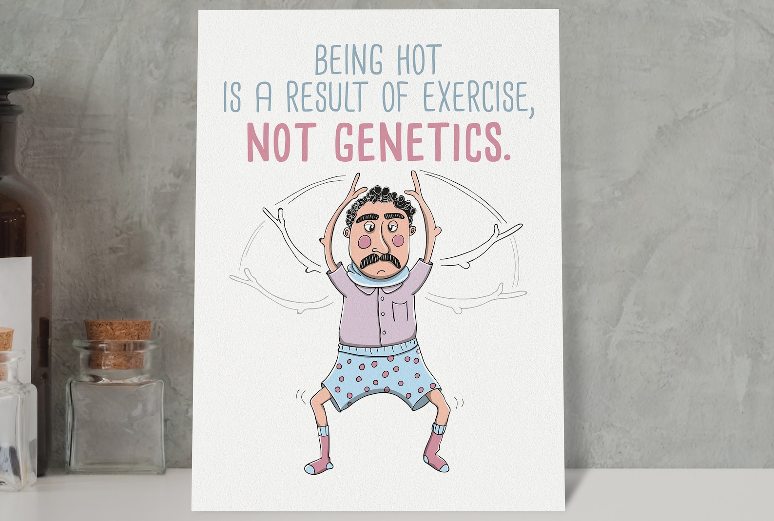 Funny Card for Fitness Lover, Rude Gym Card, Fitness Lover Birthday ...