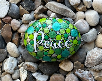 Mini Ladybug Gems X 5 Hand Painted Painted Stones - Etsy