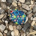 Hand Painted Polka Dot Stone Unique Painted Stones - Etsy