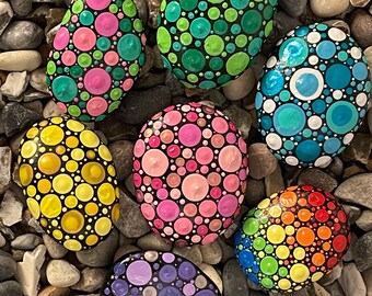 Hand Painted Rock | Etsy