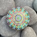 Hand Painted Mandala Stone Meditation Stone Hand Made - Etsy