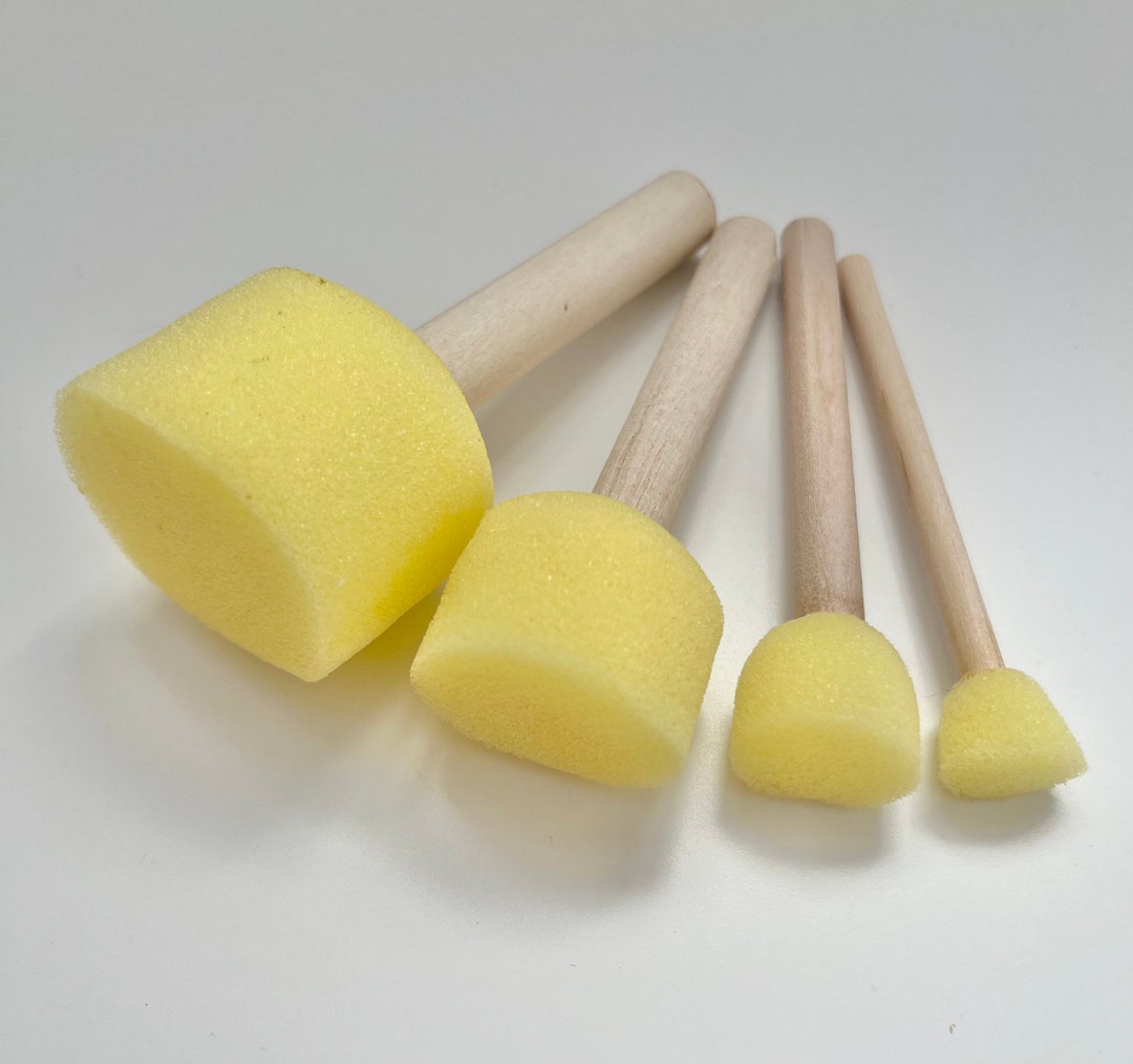 Sponge Brushes - Sponge Dabbers - Craft Tools - Mandala Painting ...