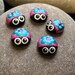 Mini Ladybug Gems X 5 Hand Painted Painted Stones - Etsy