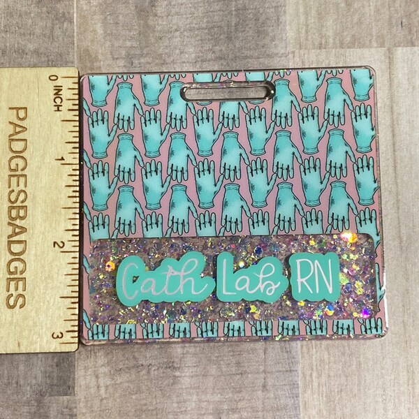 Cath Lab Badge Buddy - Etsy