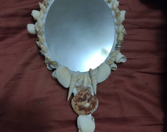 Shell Hand Mirror - Etsy