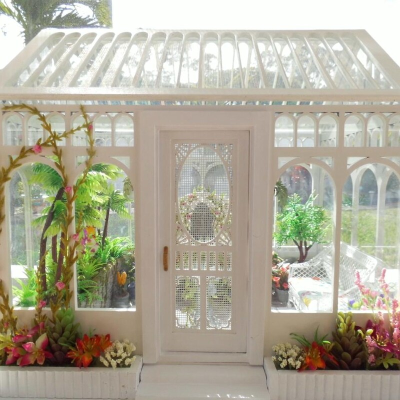 Miniature Greenhouse - Etsy