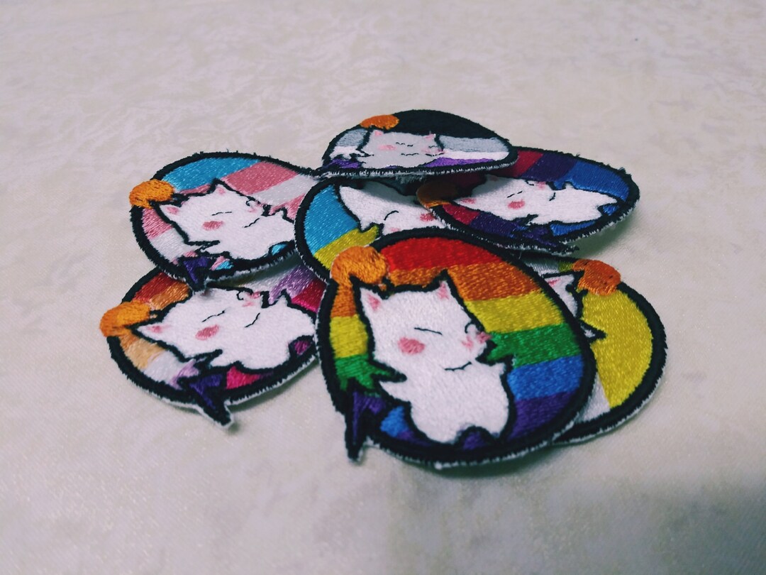 Pride Moogle Patches - Etsy
