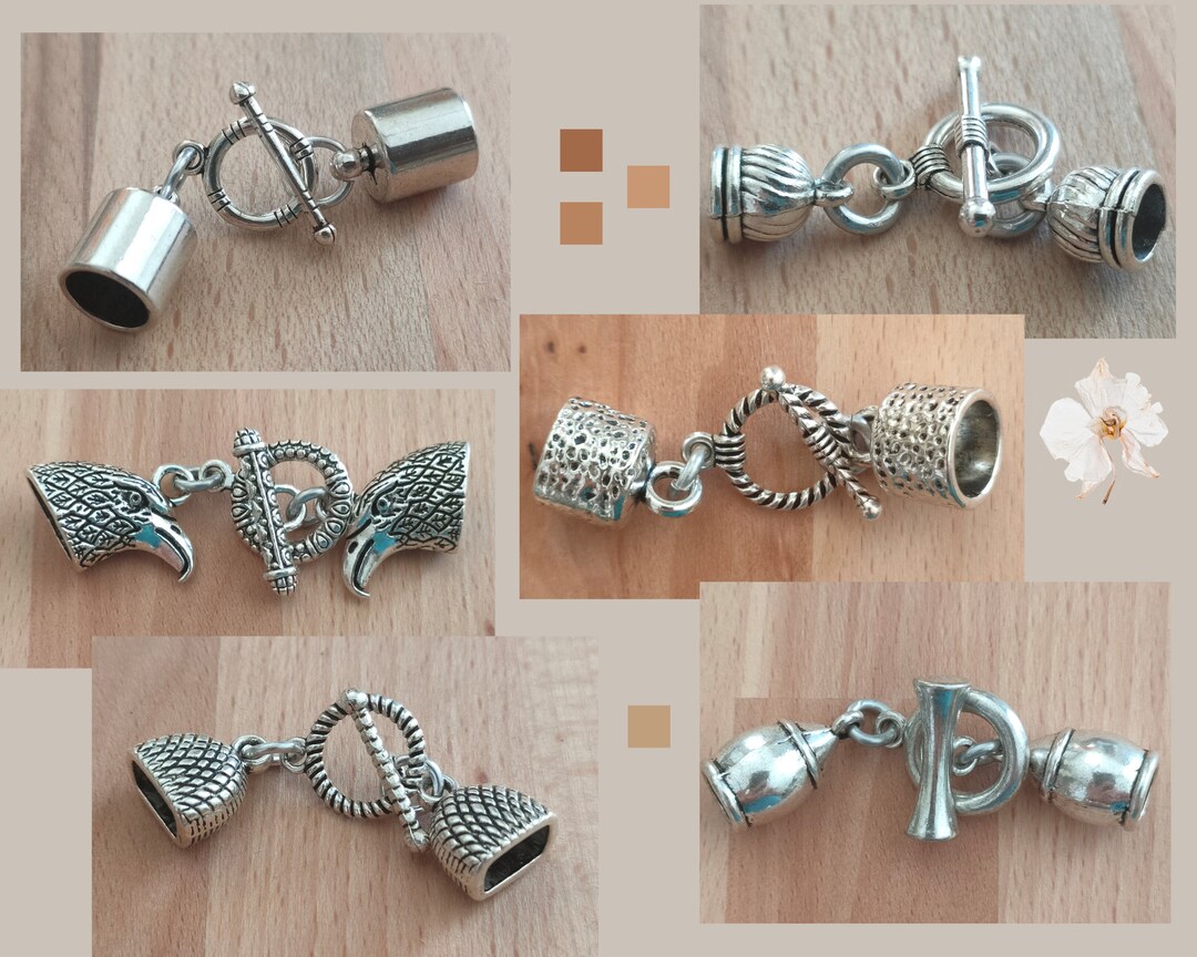 Complete Clasp With Tip With Toggle for Bracelet to Adapt to - Etsy