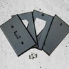 Western Rust Powder Coated Toggle, Rocker, Duplex, and Blank Round ...