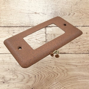 Western Rust Powder Coated Toggle, Rocker, Duplex, and Blank Round ...