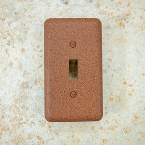 Western Rust Powder Coated Toggle, Rocker, Duplex, and Blank Round ...