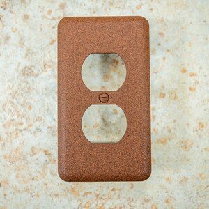 Western Rust Powder Coated Toggle, Rocker, Duplex, and Blank Round ...