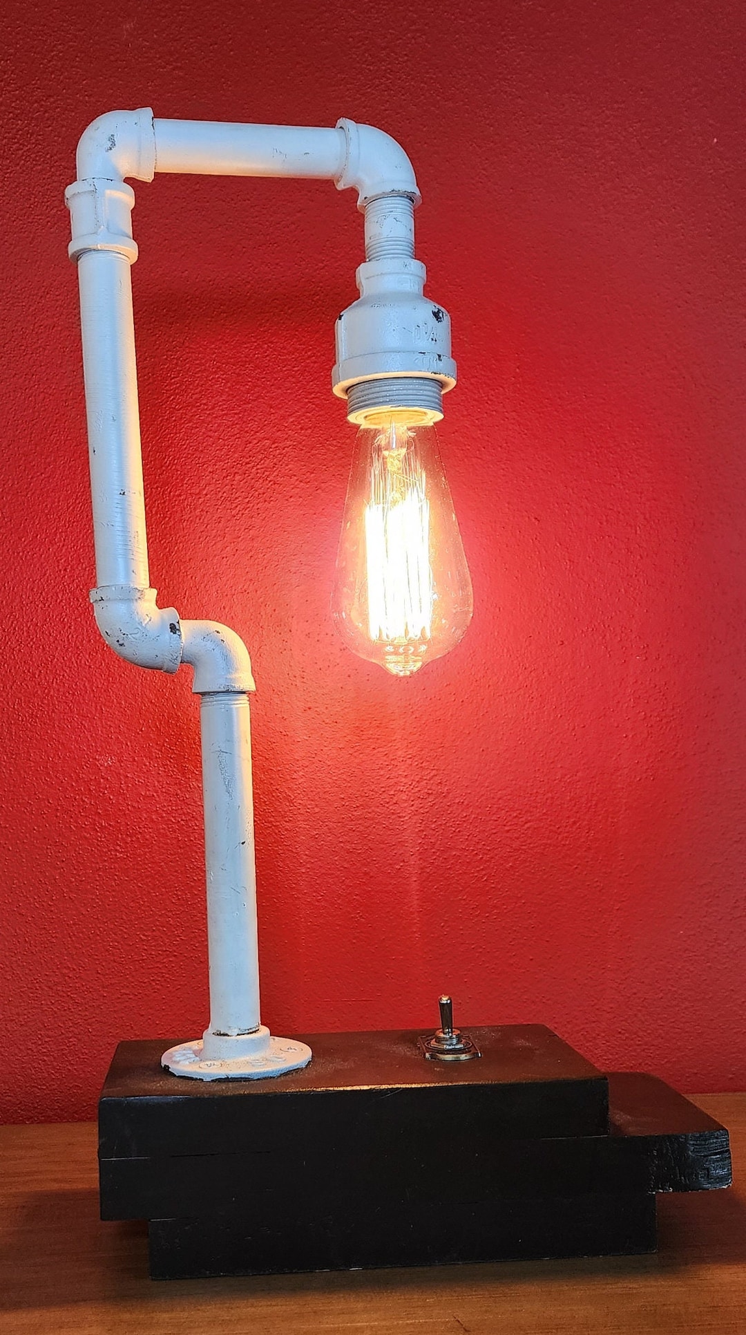 Steampunk Question Mark | Lamp Handcrafted | 18" Industrial Chic ...