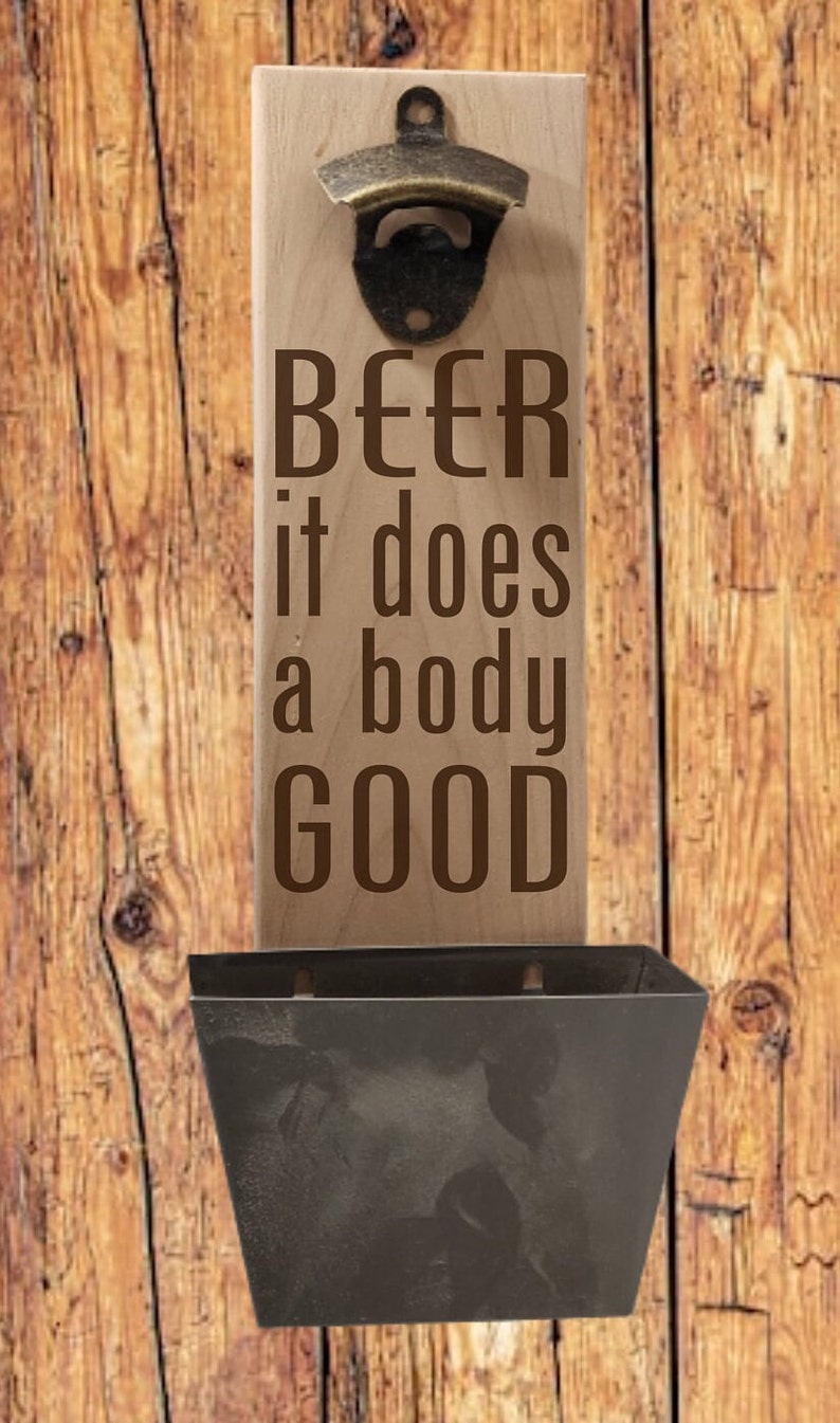 Bottle Opener - Wall Mounted - Words of Wisdom Are Always Free - Etsy