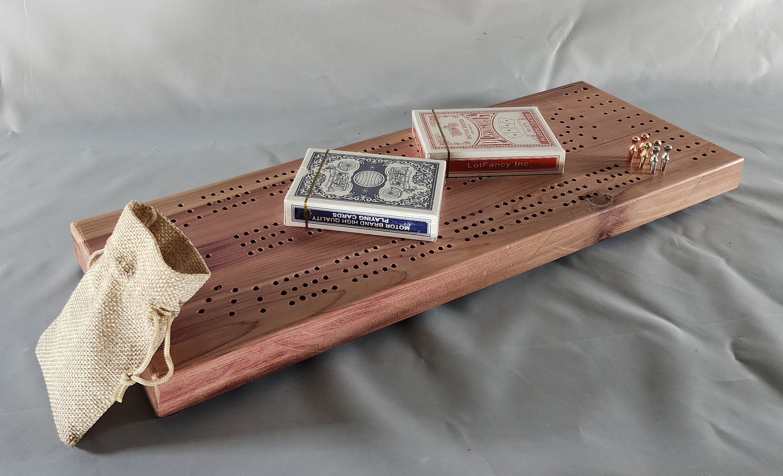 Cribbage Board Handcrafted Hardood Design Classic Gaming - Etsy