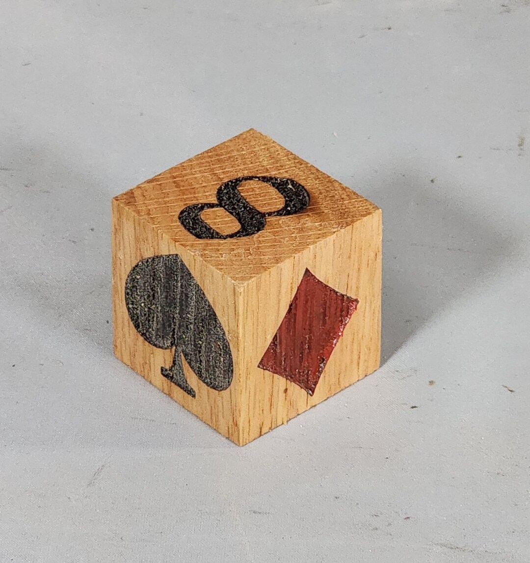 Handmade Oak Euchre Trump Marker: Card Game Accessory - Etsy