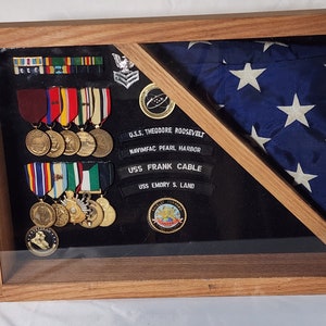Shadow Box | Award Display | Memorabilia Display | Keepsake Holder ...