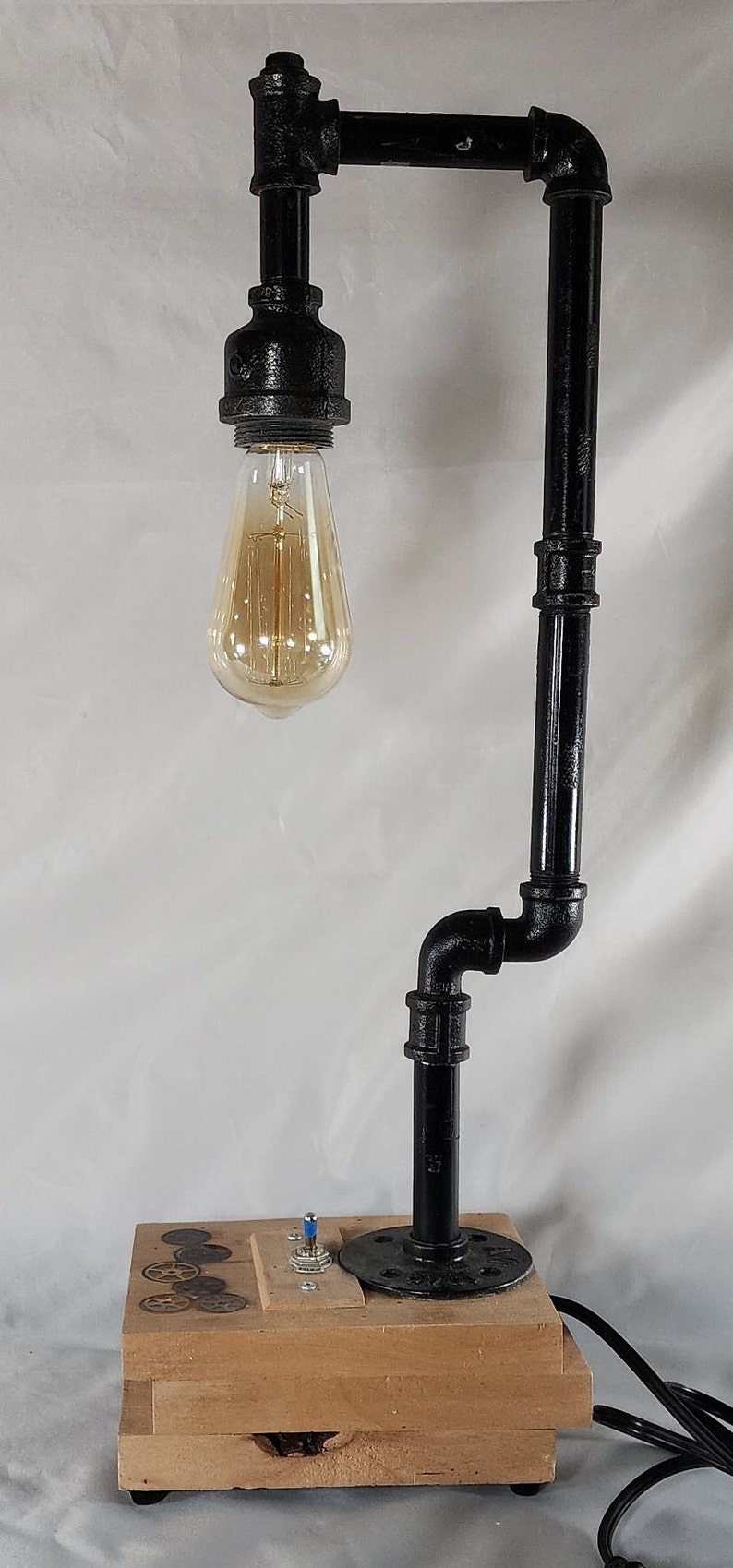 Steampunk Question Mark Lamp Handcrafted 18 - Etsy