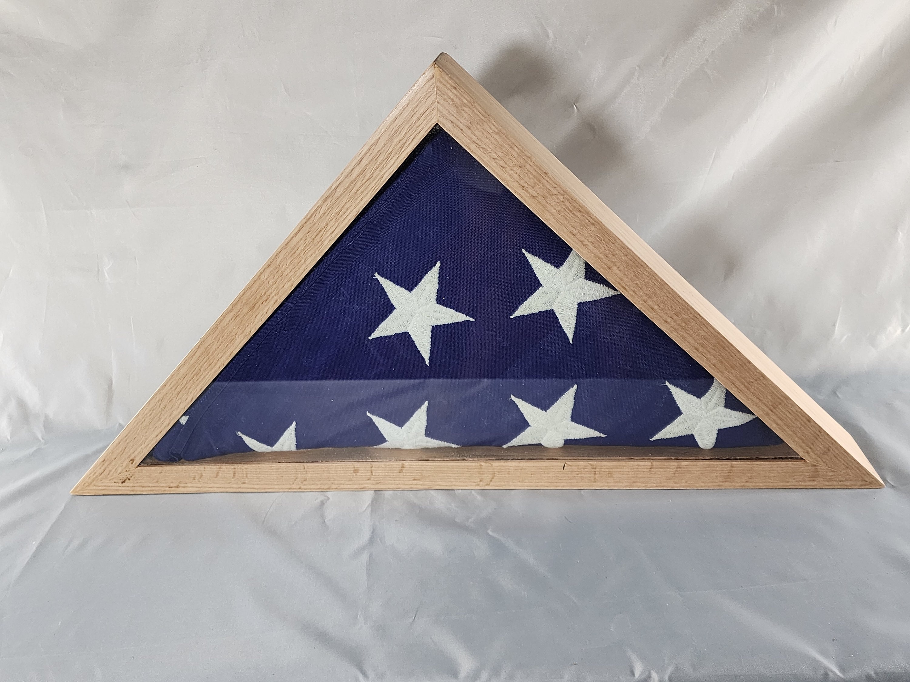 Memorial Flag Display | Military Veteran Flag Holder | Tribute Keepsake ...