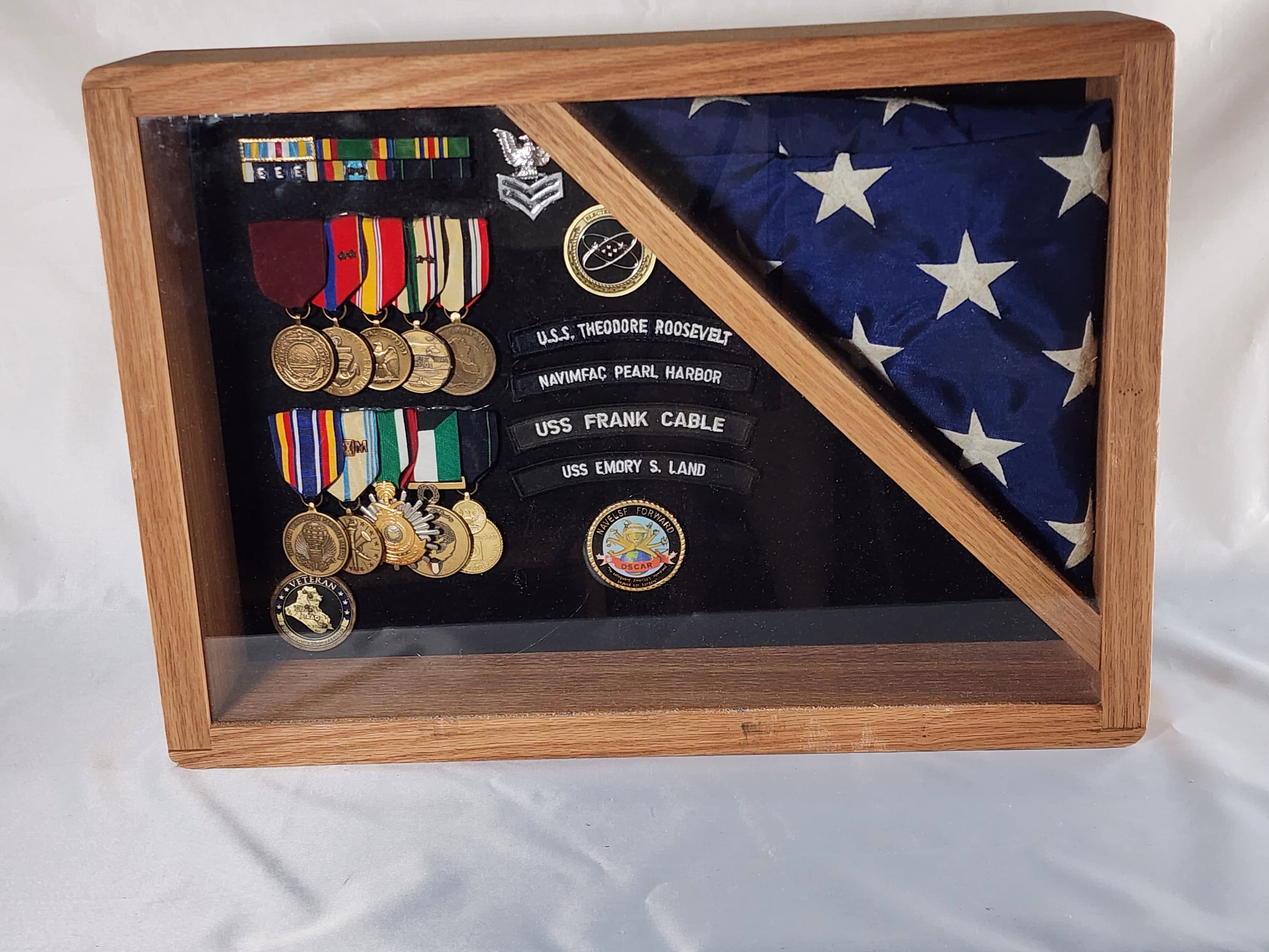 Shadow Box | Award Display | Memorabilia Display | Keepsake Holder ...
