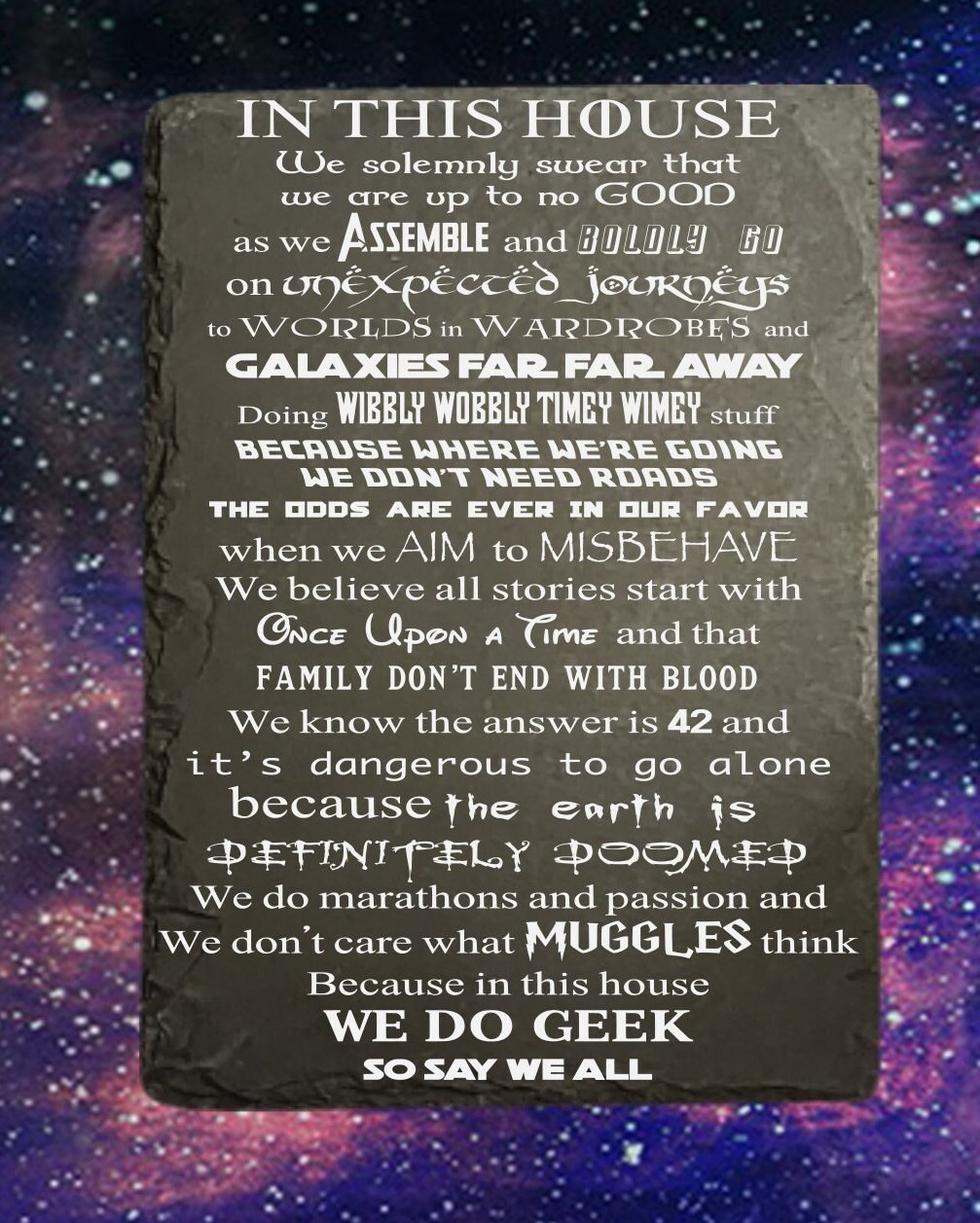 Slate Signs: Messages "written in Stone" - Etsy