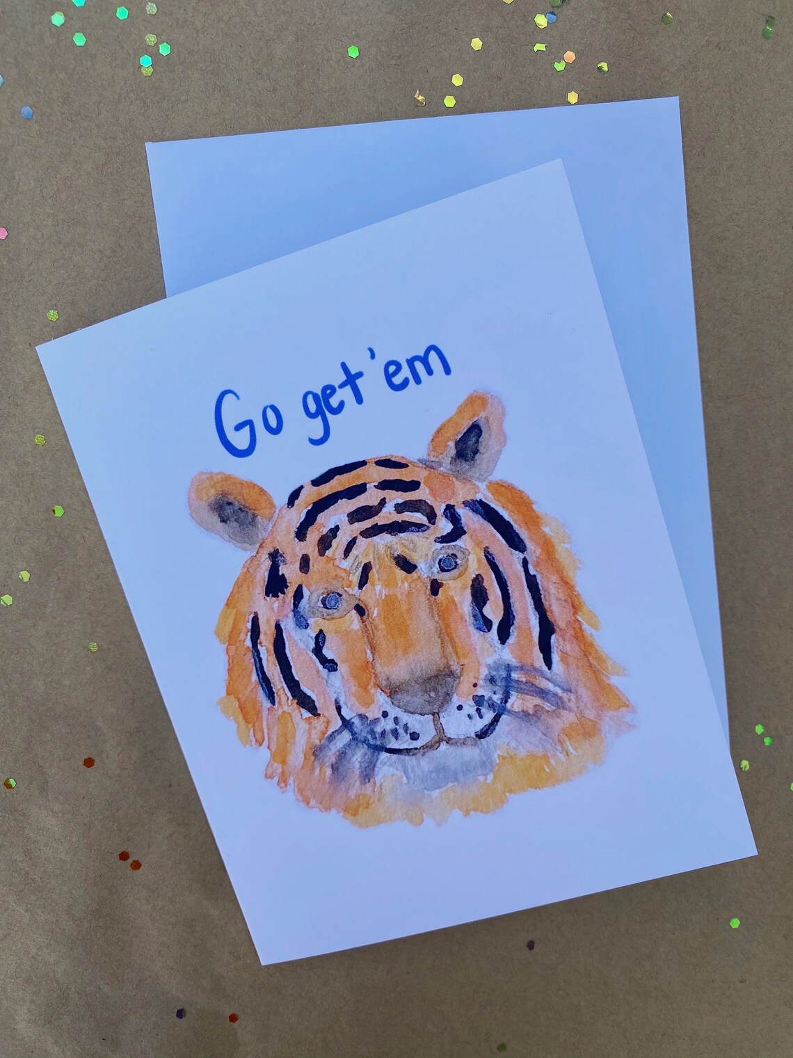 Animal Encouragement Notecards - Etsy UK