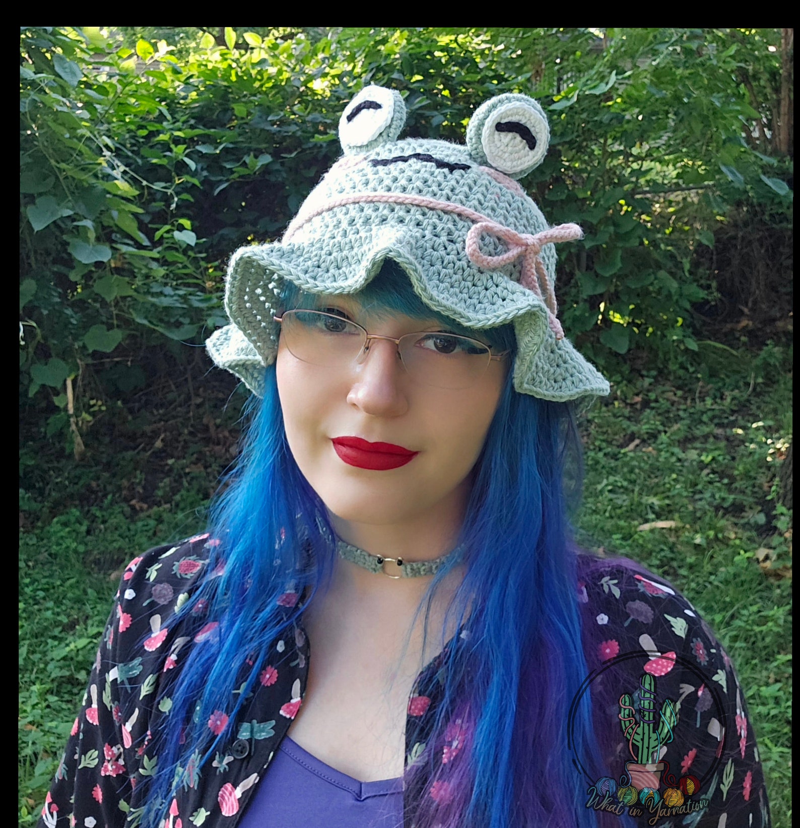 BUNDLE the Frogs of the Bogs Hat AND You Make Me Mush Hat Crochet ...
