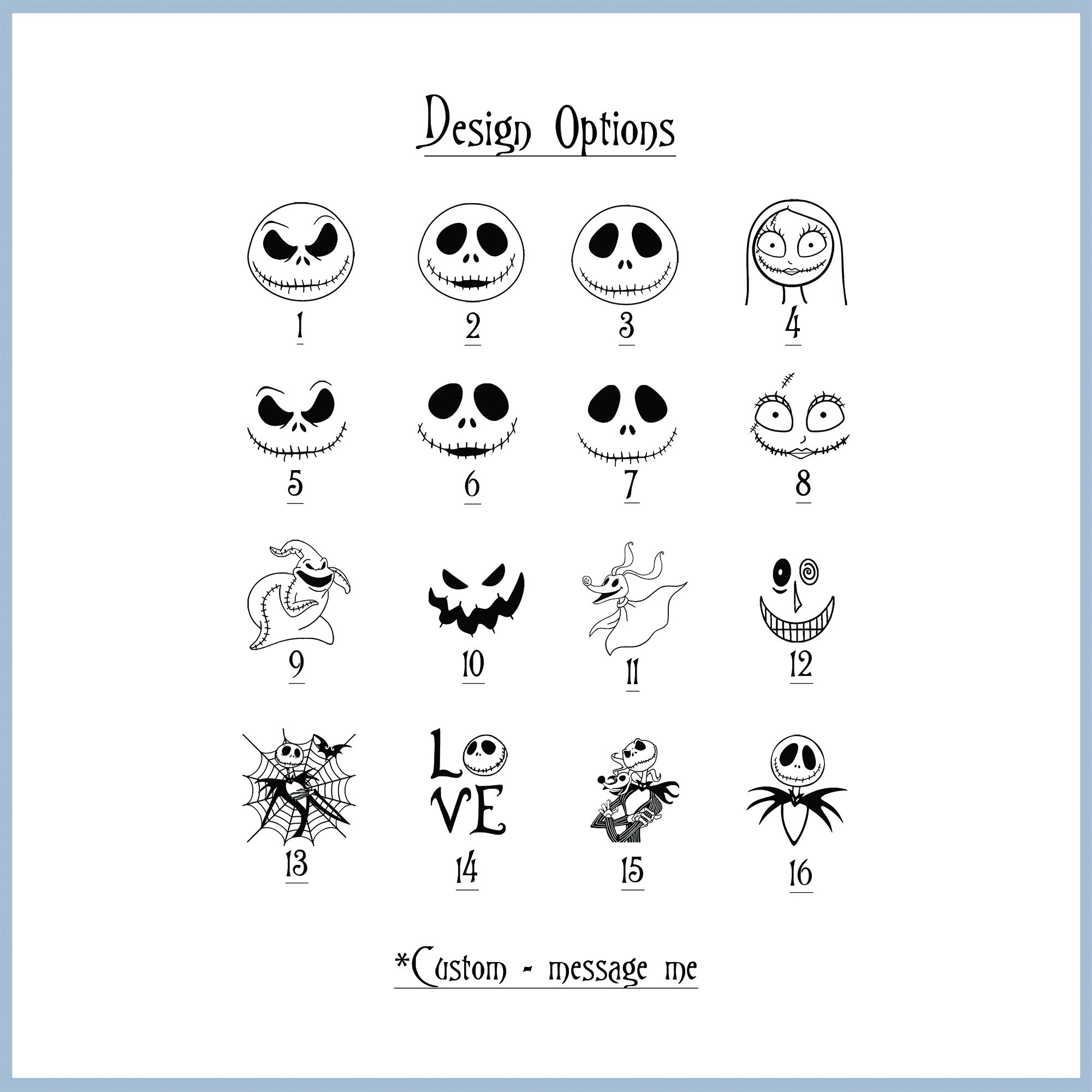 Jack Skellington Pet Tag the Nightmare Before Christmas Dog - Etsy