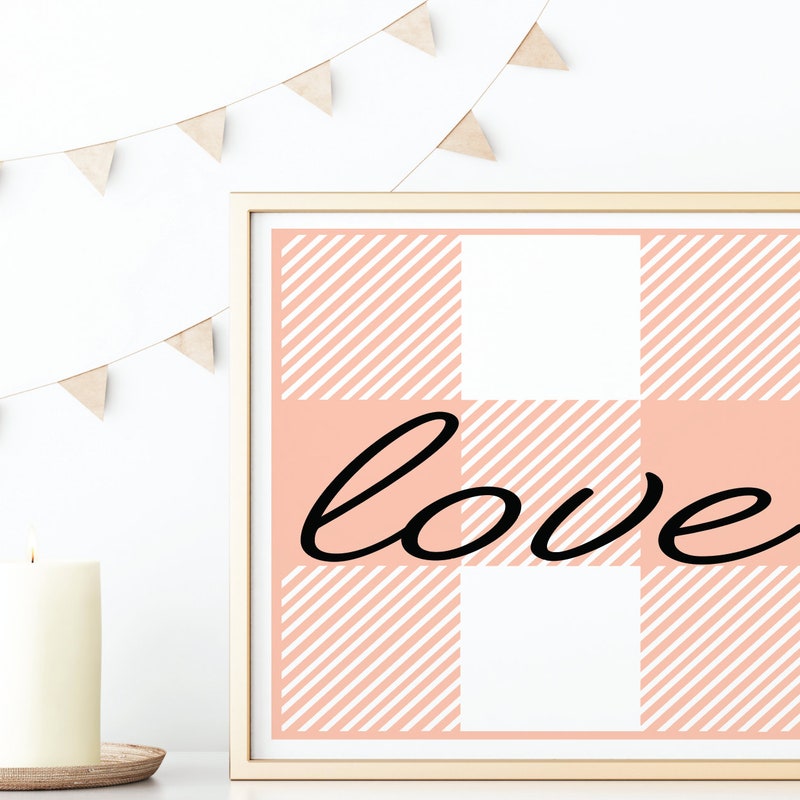 Buffalo Check Stencil - Etsy