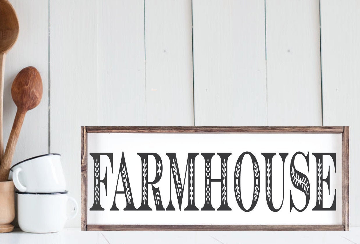 Farmhouse Sign Svg, Farmhouse Svg, Farm Svg, Country Svg, Rustic Svg ...