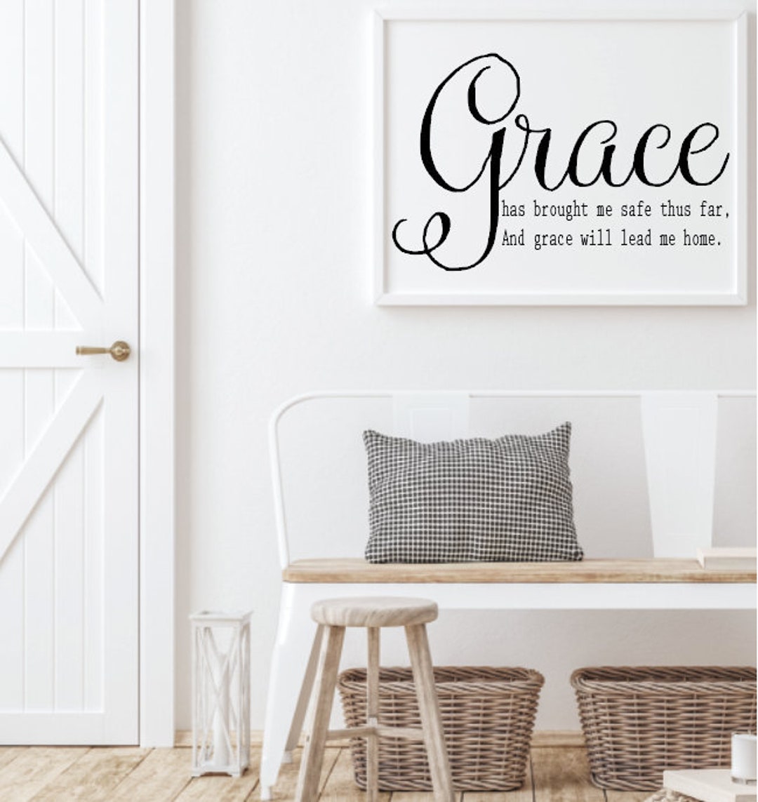 Amazing Grace Cut File, Christian Svg, Religious Svg, Faith Svg ...