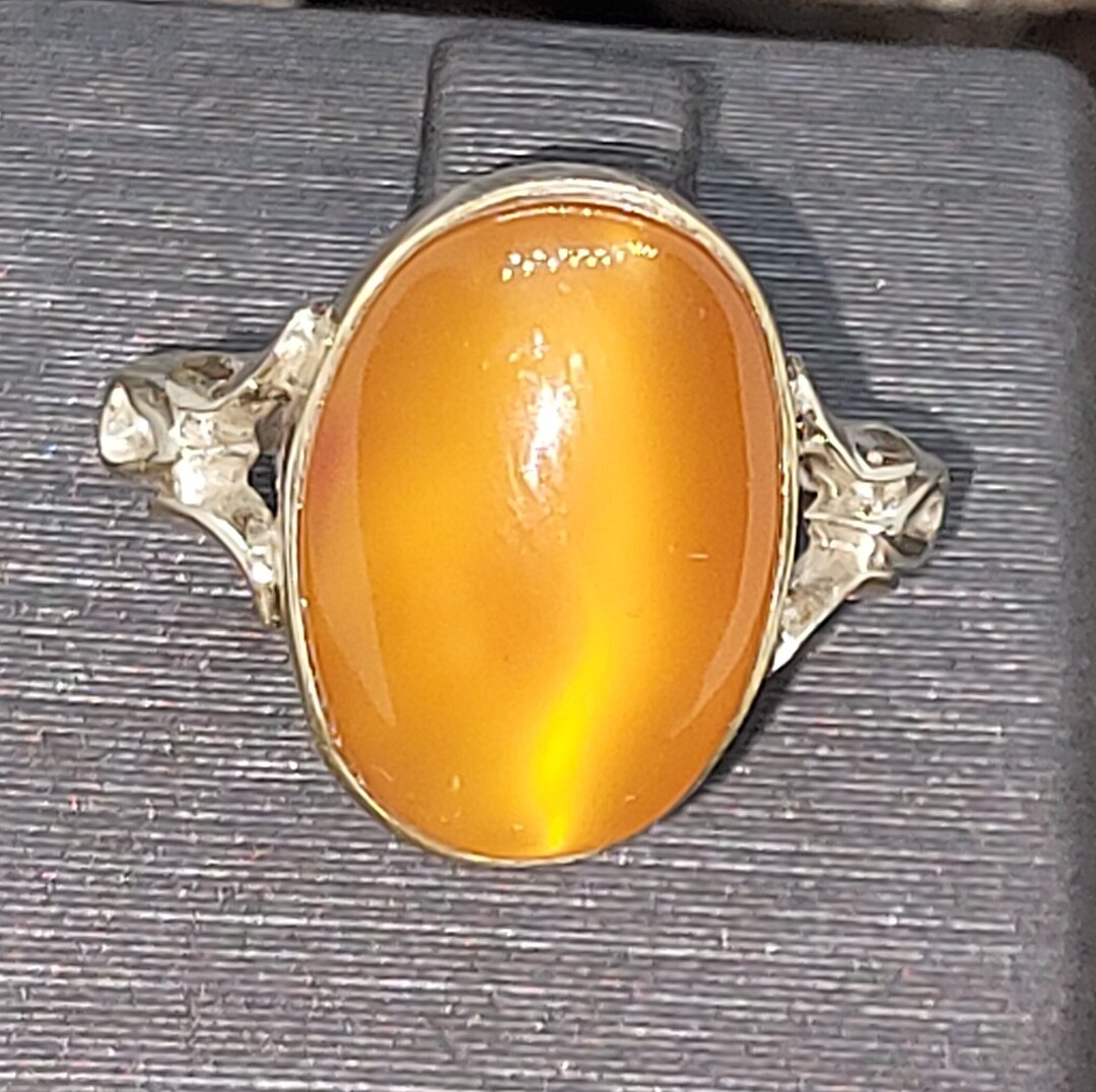 Genuine Yemeni Aqeeq Aqiq Agate 925 Silver Protection Amulet Ring With ...