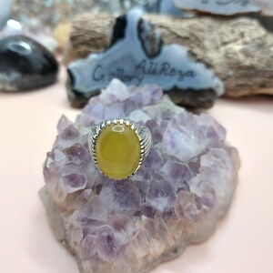 Real Sharaf Al Shams Yellow Aqeeq Agate 925 Silver Mount Shia Ring ...