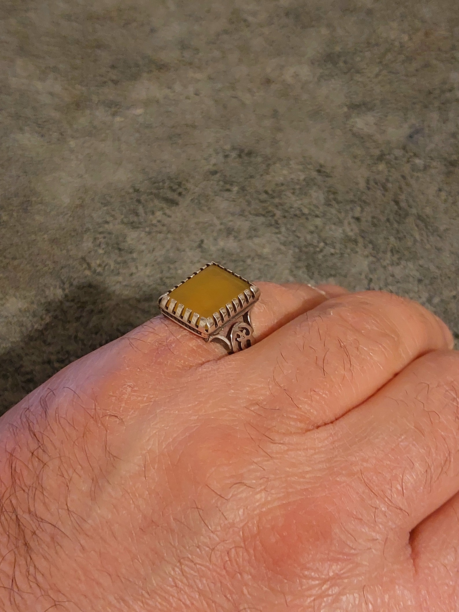 Sharaf Al Shams Aqeeq 925 Silver Ring, Islamic Talisman Amulet - Etsy