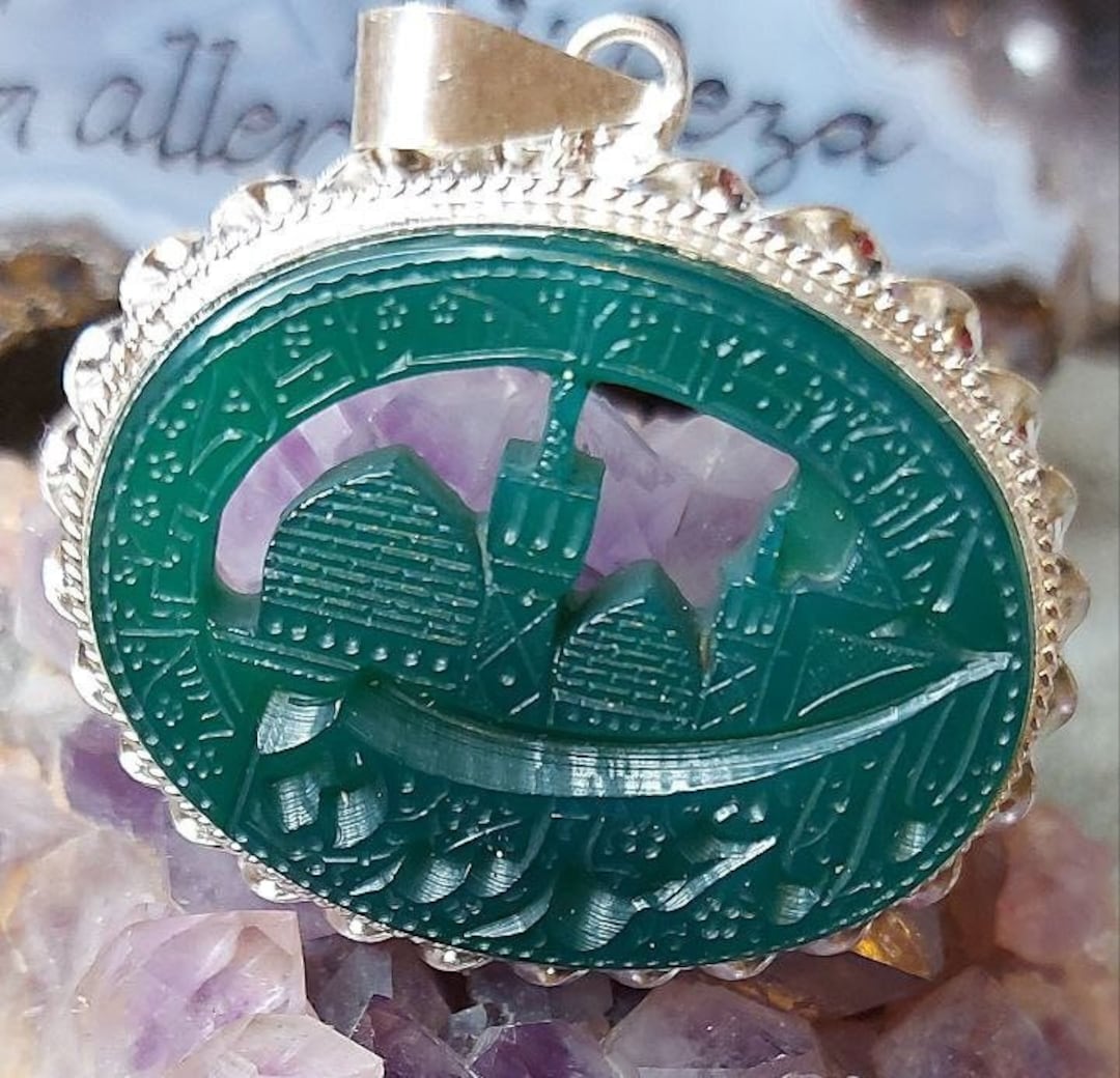 Natural Green Aqeeq Real Aqiq Akik Hakik Akeek Hakeek Genuine Agate 925 ...