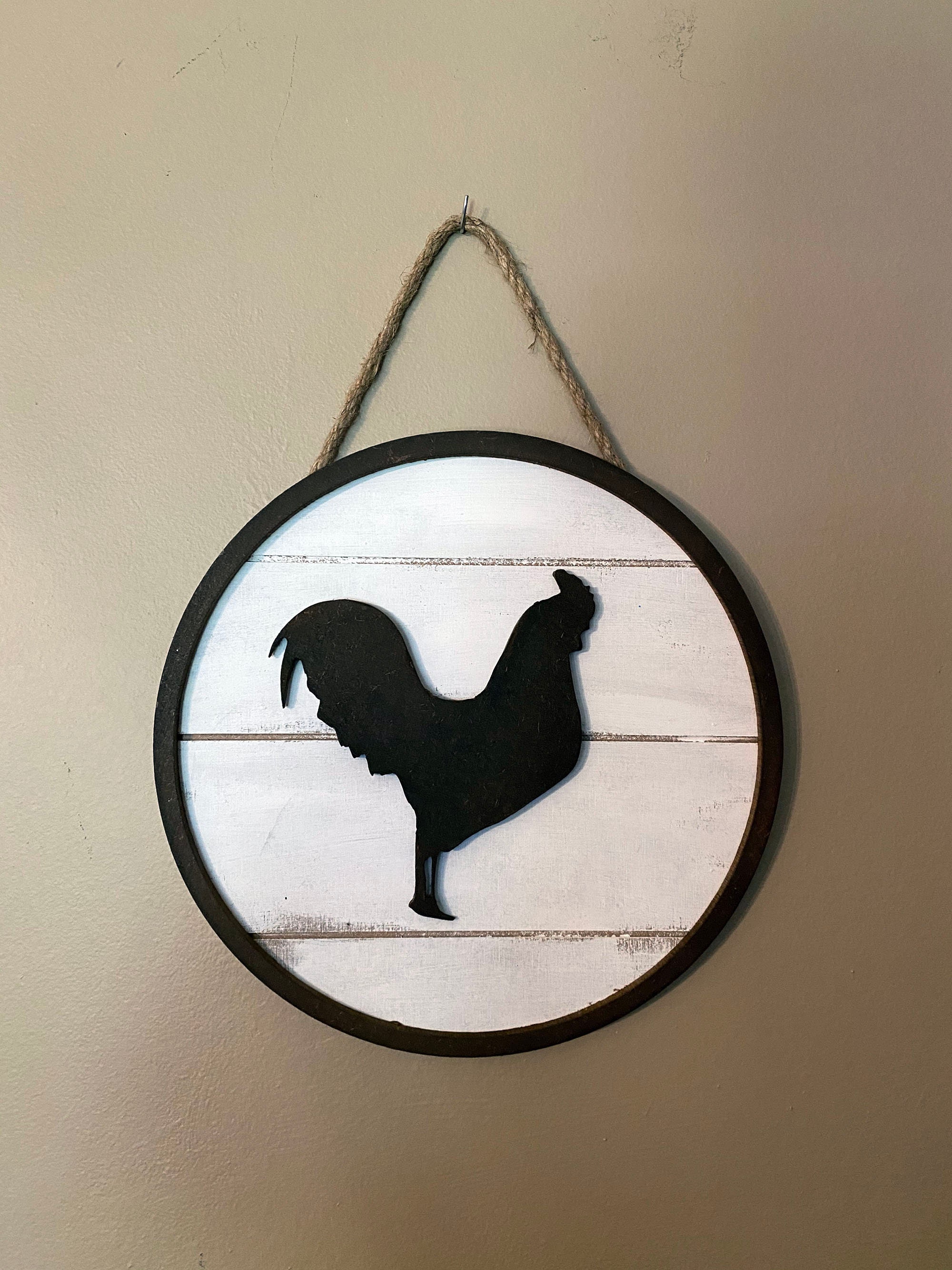 10 Farmhouse Rooster Sign Rooster Sign Custom | Etsy