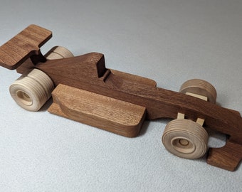 Formula 1 Wooden Toys Handmade Speed Car 100% Eco & Natural - Etsy