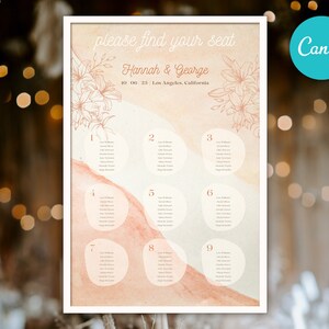 Customizable Boho Wedding Templates ULTIMATE BUNDLE in Canva | Editable ...