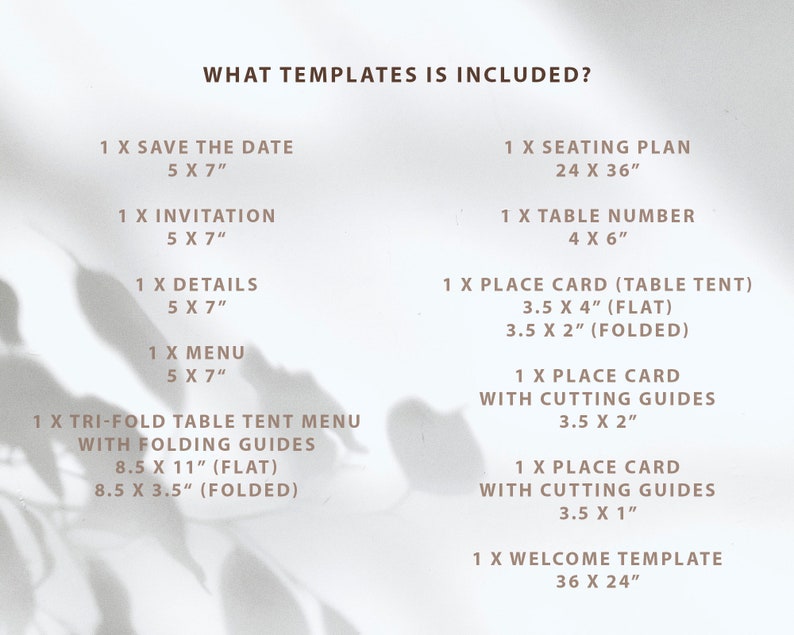 Customizable Boho Wedding Templates ULTIMATE BUNDLE in Canva Editable ...