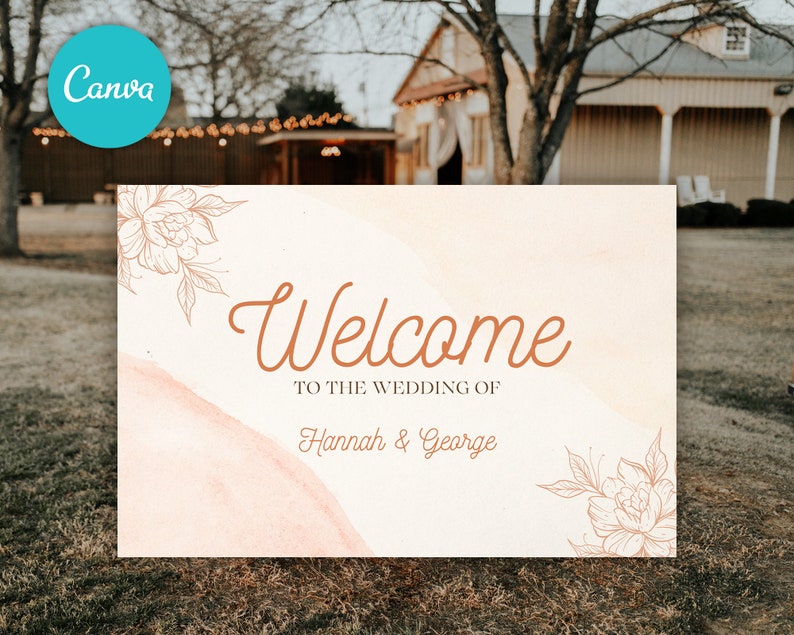 Customizable Boho Wedding Templates ULTIMATE BUNDLE in Canva Editable ...